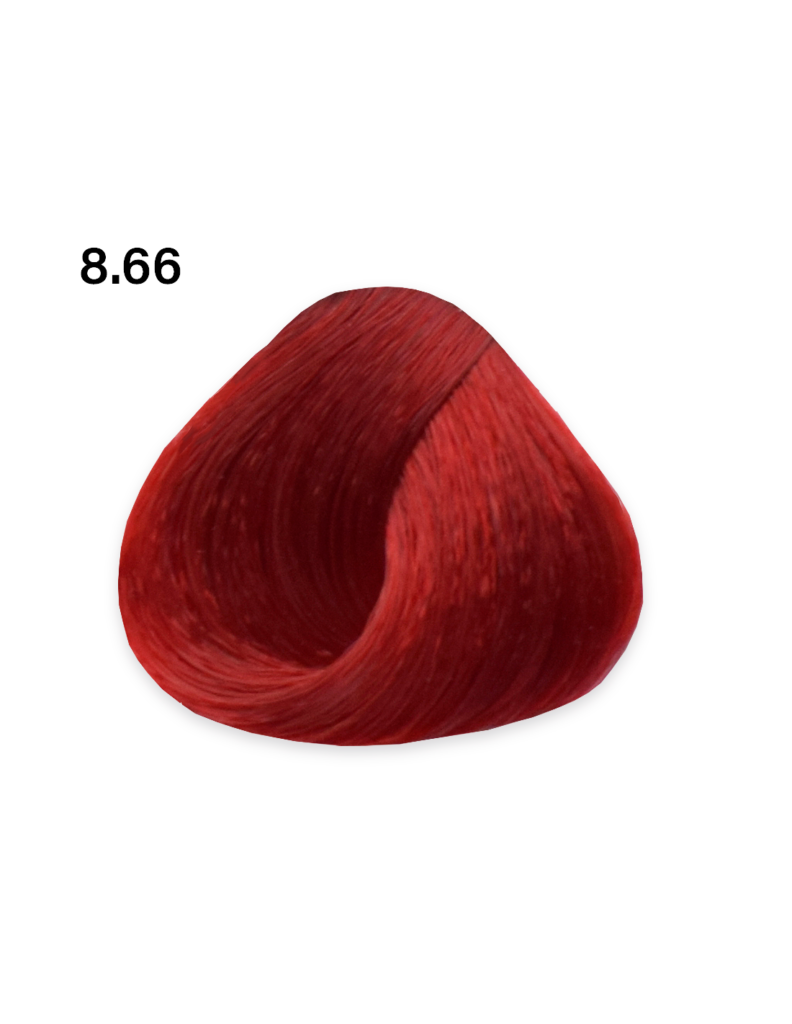 Rubio claro rojo intenso – intensity